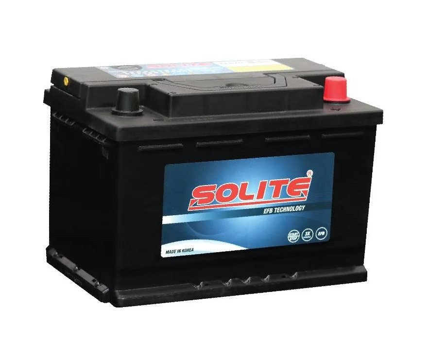 Battery SOLITE EFB70 (EFB-Enhanced Flooded Battery Type) 12V 70Ah