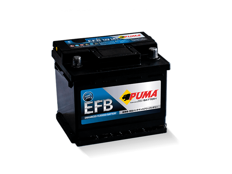 Battery PUMA EFB LN2 (EFB-Enhanced Flooded Battery Type) 12V 65Ah