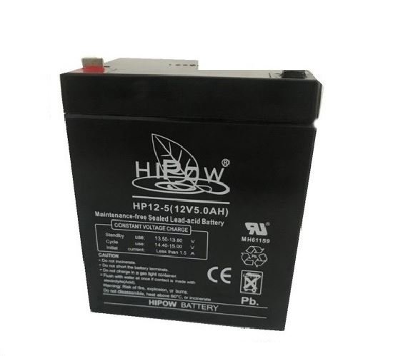 แบตเตอรี่ HIPOW HP12-5 (VRLA Type) 12V 5Ah - rungseng
