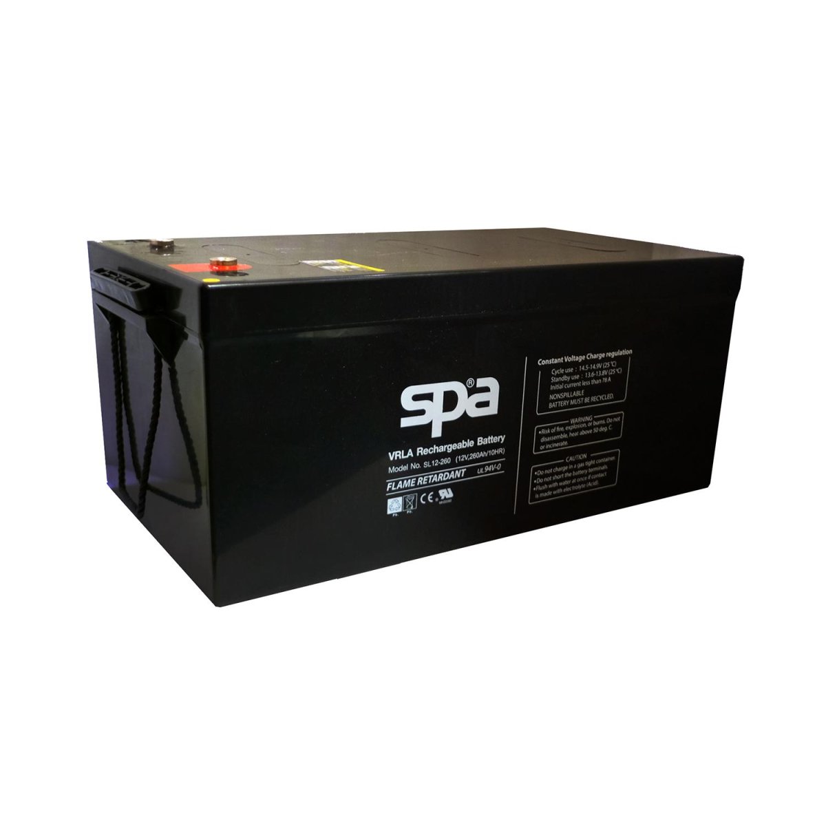 Battery SPA SL12-260 (VRLA Type) 12V 260Ah