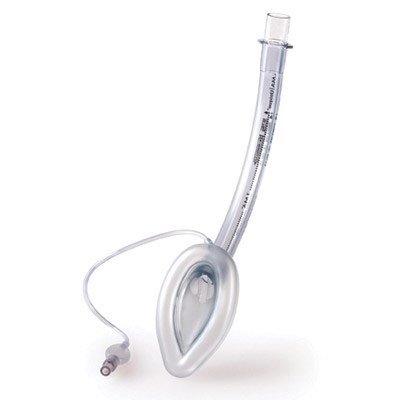 Single use Silicone laryngeal mask LMA PVC แบบตรง