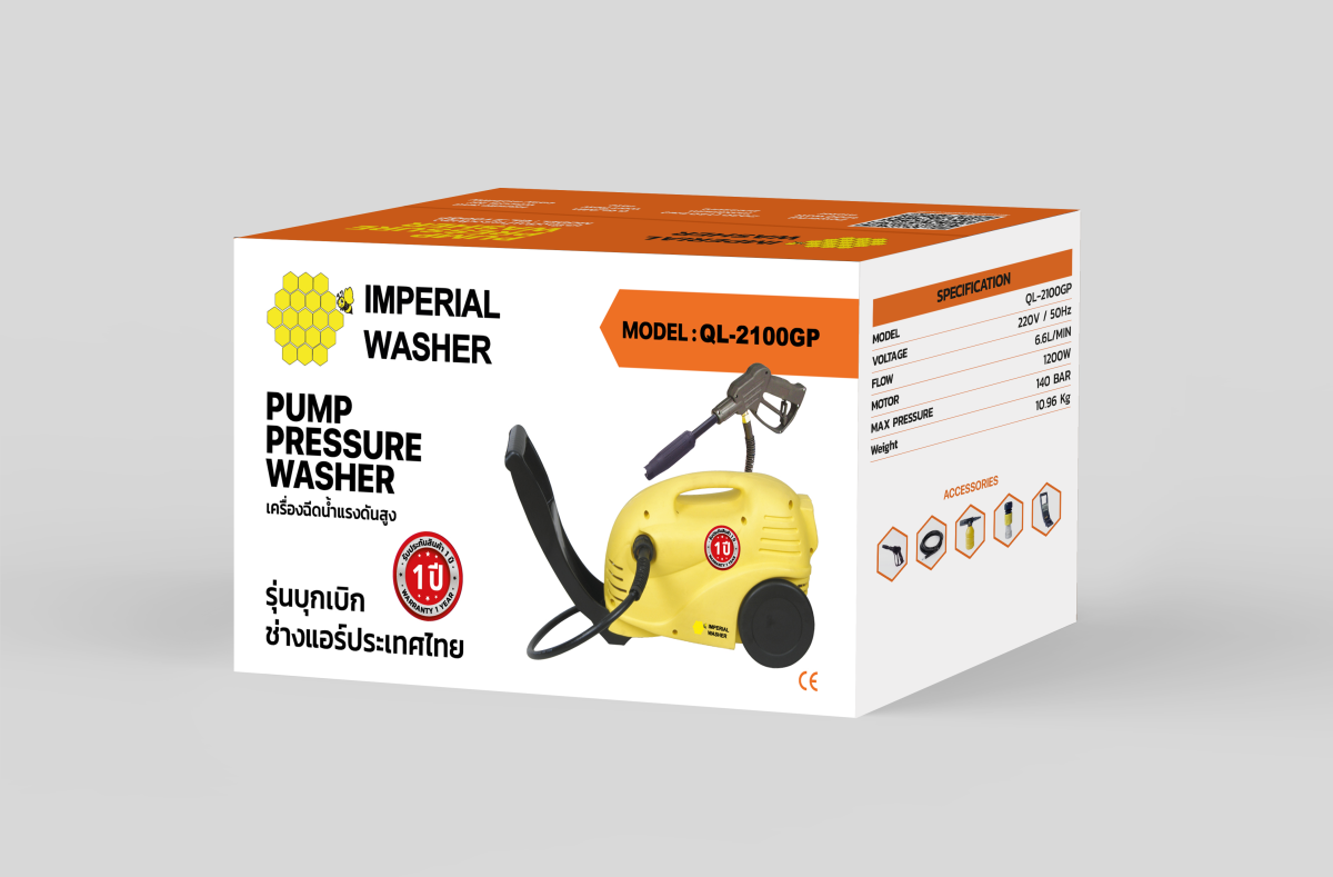 ปั๊มอัดฉีดแรงดันสูง IMPERIAL WASHER