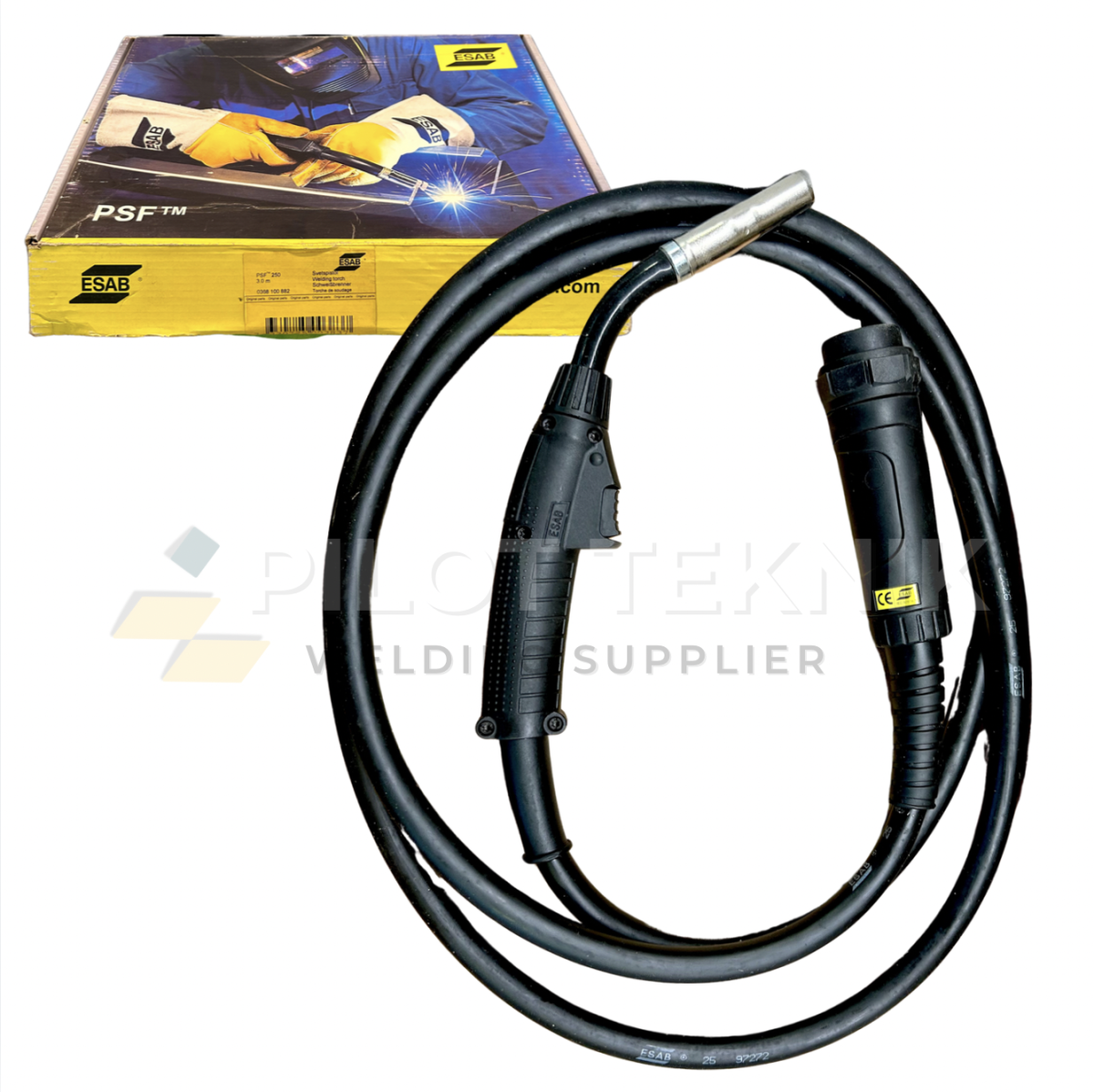 PSF 250 Air-Cooled MIG Torch 3 Meter