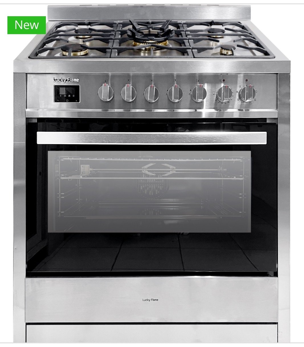 Lucky Flame เตาอบไฟฟ้าตั้งพื้น รุ่น LF-552SS-E8