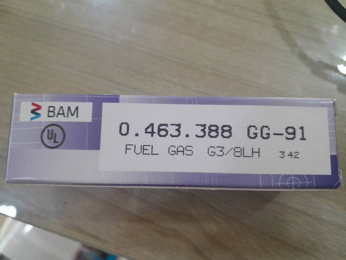 MESSER G3/8LH fuel gas GG-91 Messer Cutting Systems