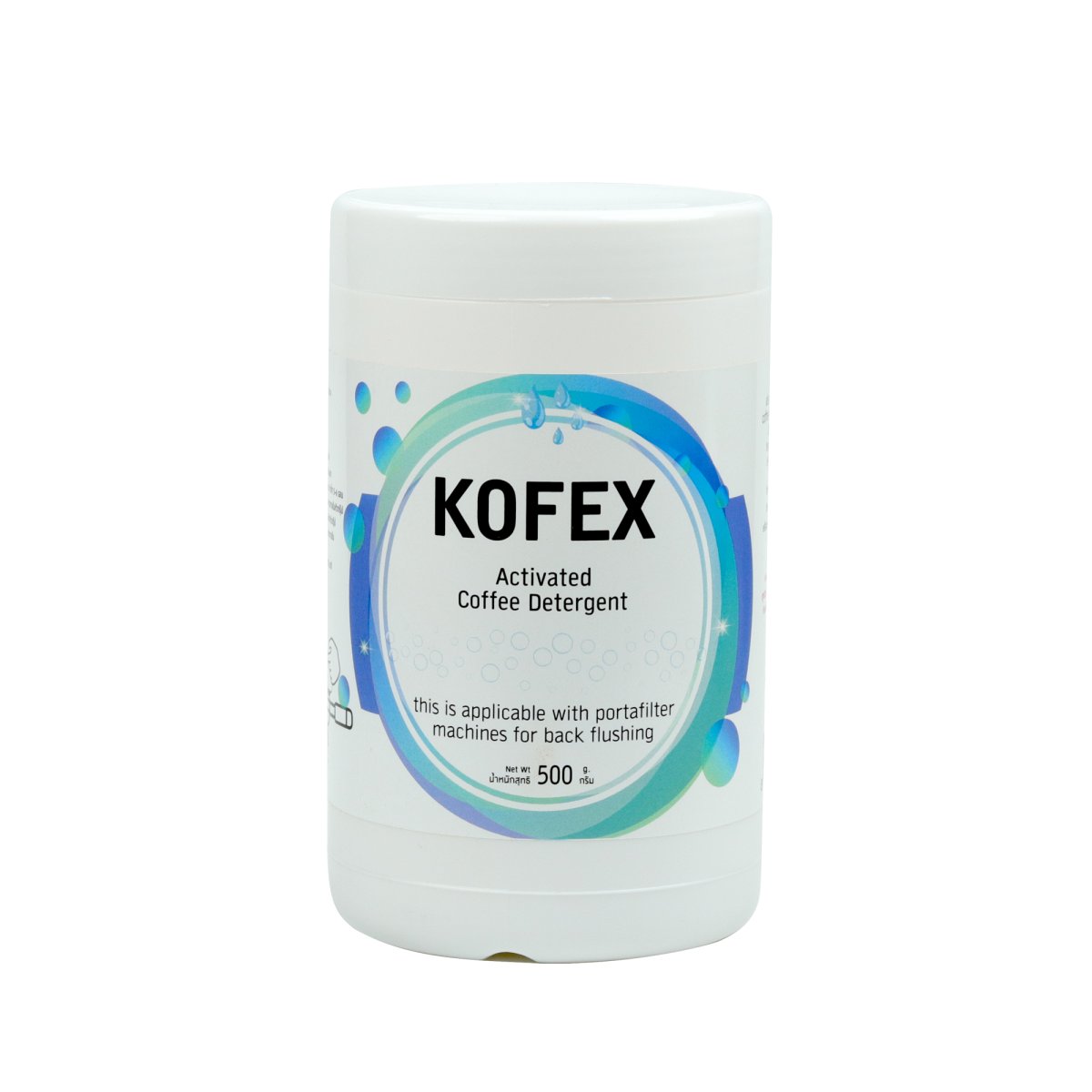 Kofex ผงสำหรับขจัดคราบเครื่องชงกาแฟและชา