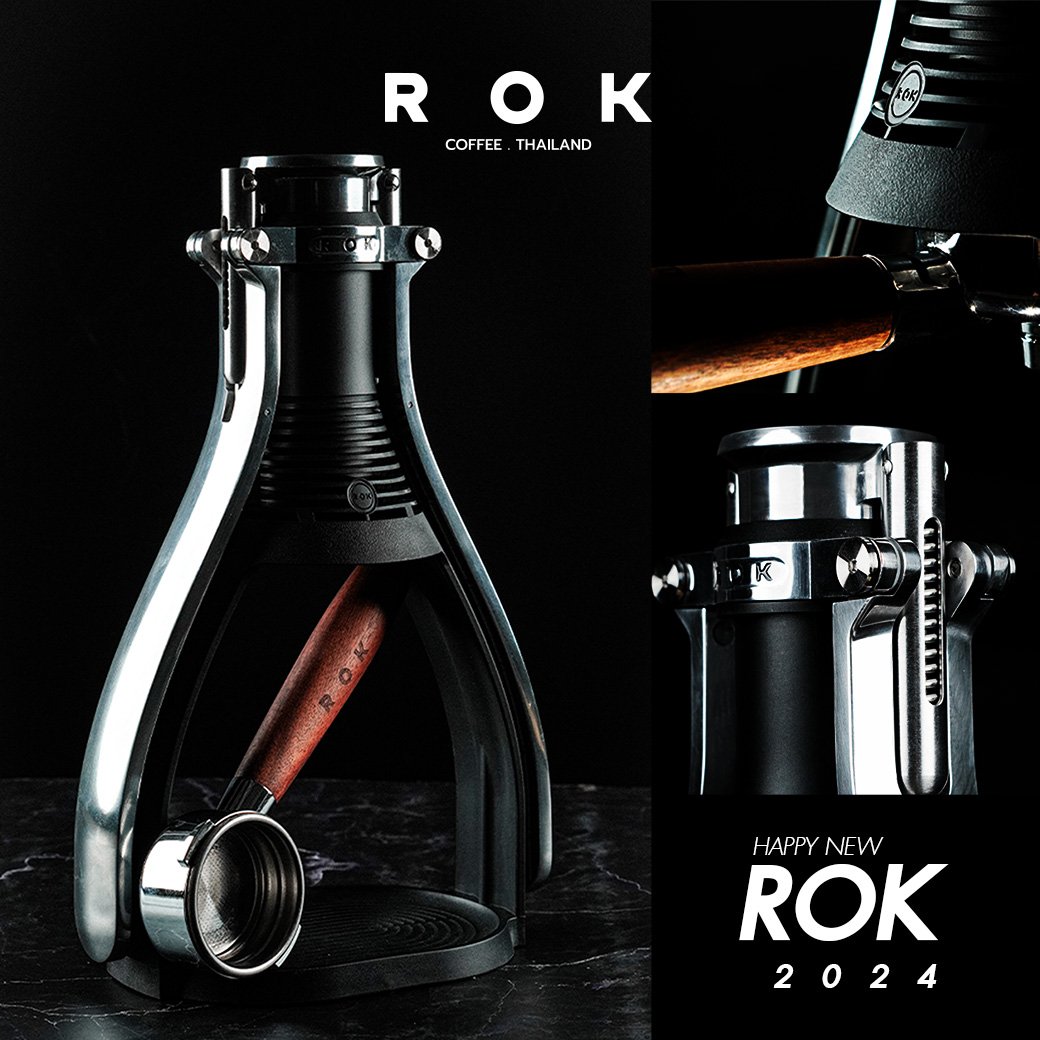 ROK presso Smartshot เครื่องสกัดกาแฟแบบ Unplug