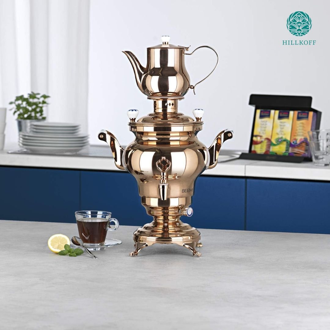 BEEM | ODESSA - Samovar Tea Maker Rose Gold (3L) ซาโมวาร์ เครื่องชงชา ...