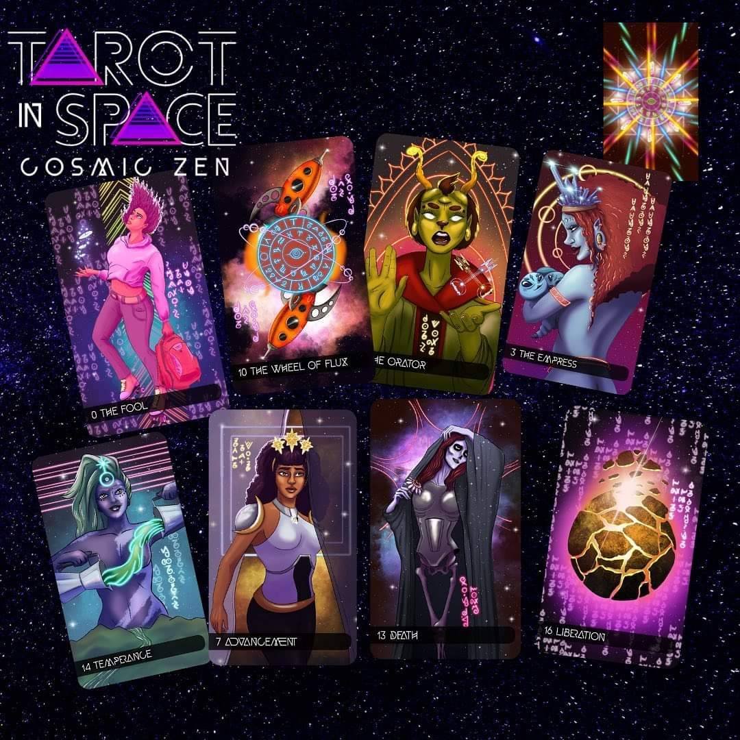 Tarot in Space : Cosmic Zen - charmingthanshop