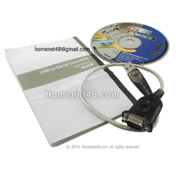 USB to Serial port RS232 DB9 ATEN ของแท้ (UC-232A) ประกันยาว - homenet48