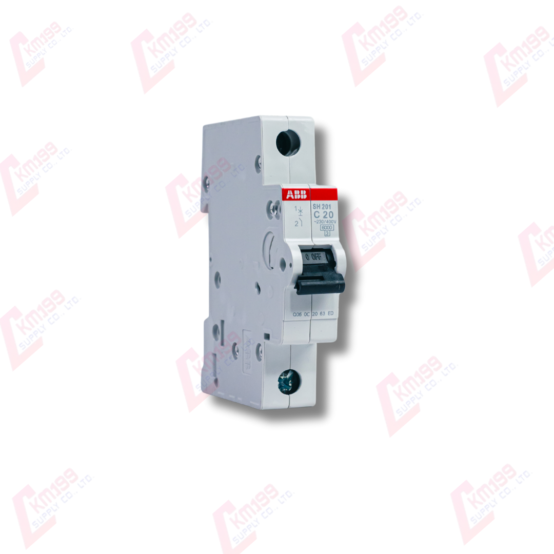 ลูกย่อย ABB MCBS SH201-C20 1P 6KA