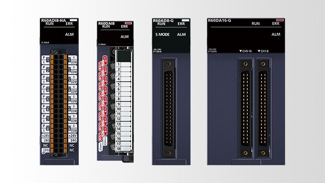 Mitsubishi's MELSEC iQ-R Series Analog module - dhowa-technos