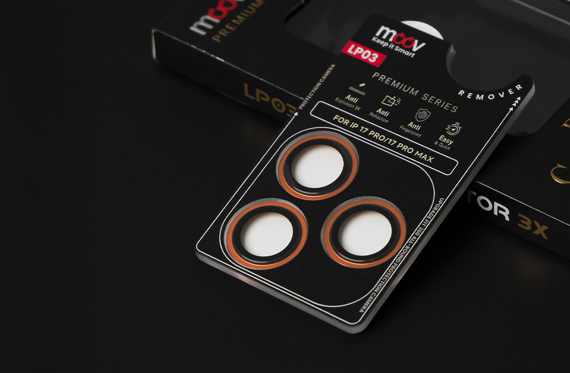 Moov LP03 Premium Crystal Shield Lens Protector