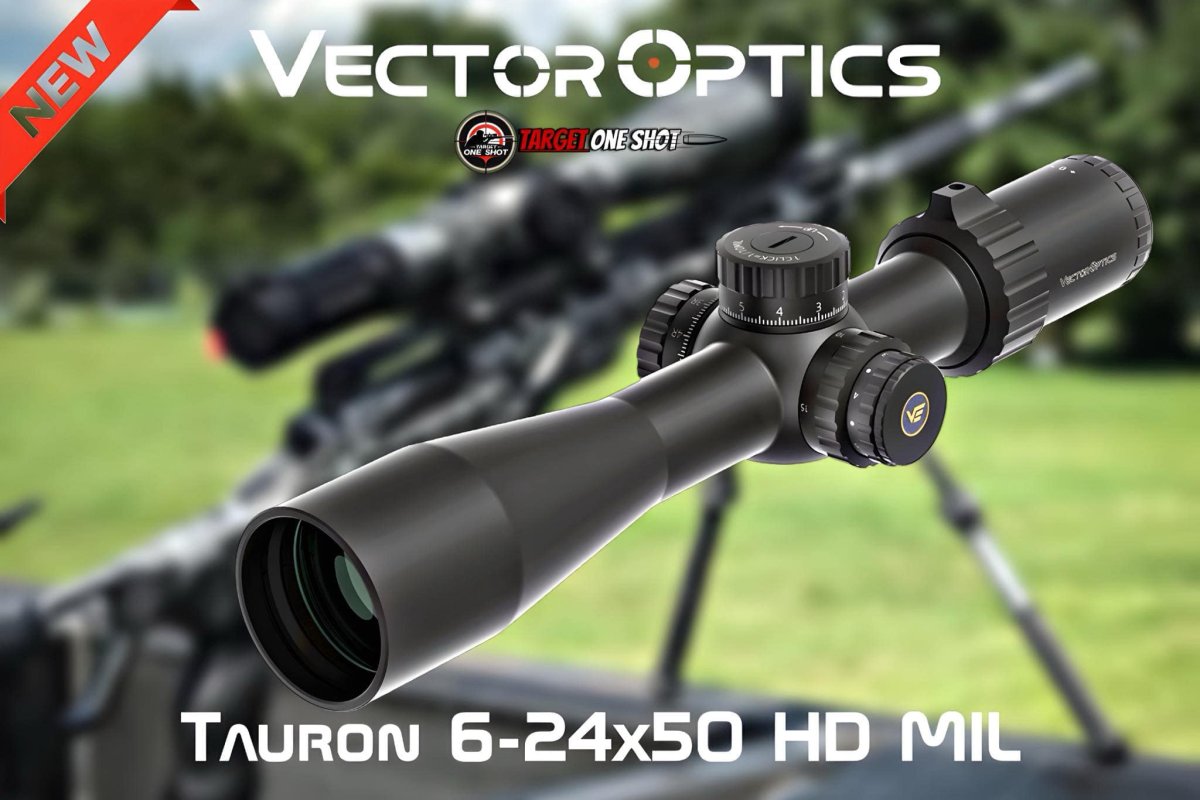 Vector optics Taurus 6-24x50 HD FFP กล้องติดปืนไรเฟิล