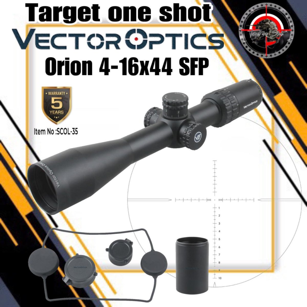 VECTOR OPTICS Orion 4-16x44 SFP Riflescope