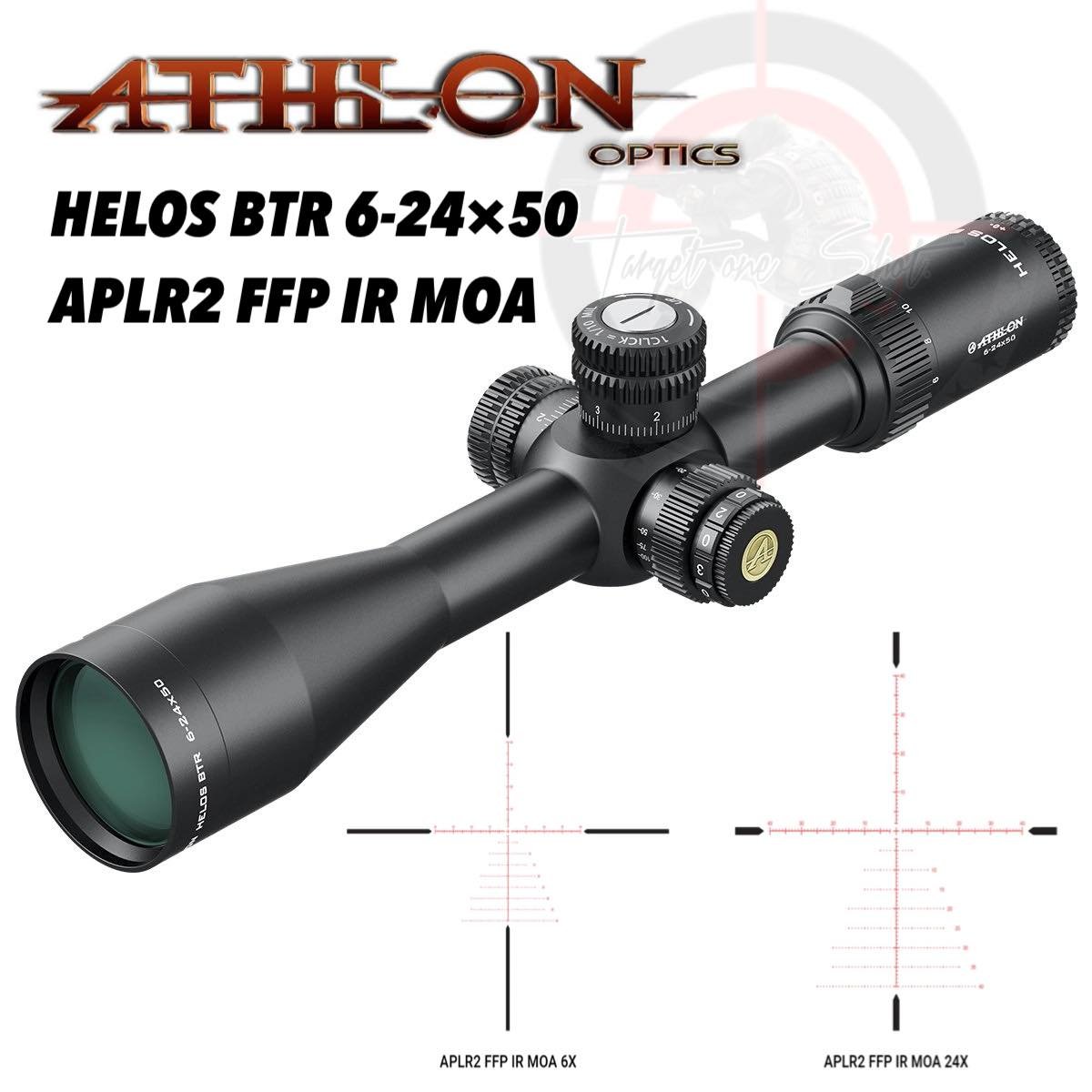 Athlon optics Helos BTR 6-24x50 First Focal Plane