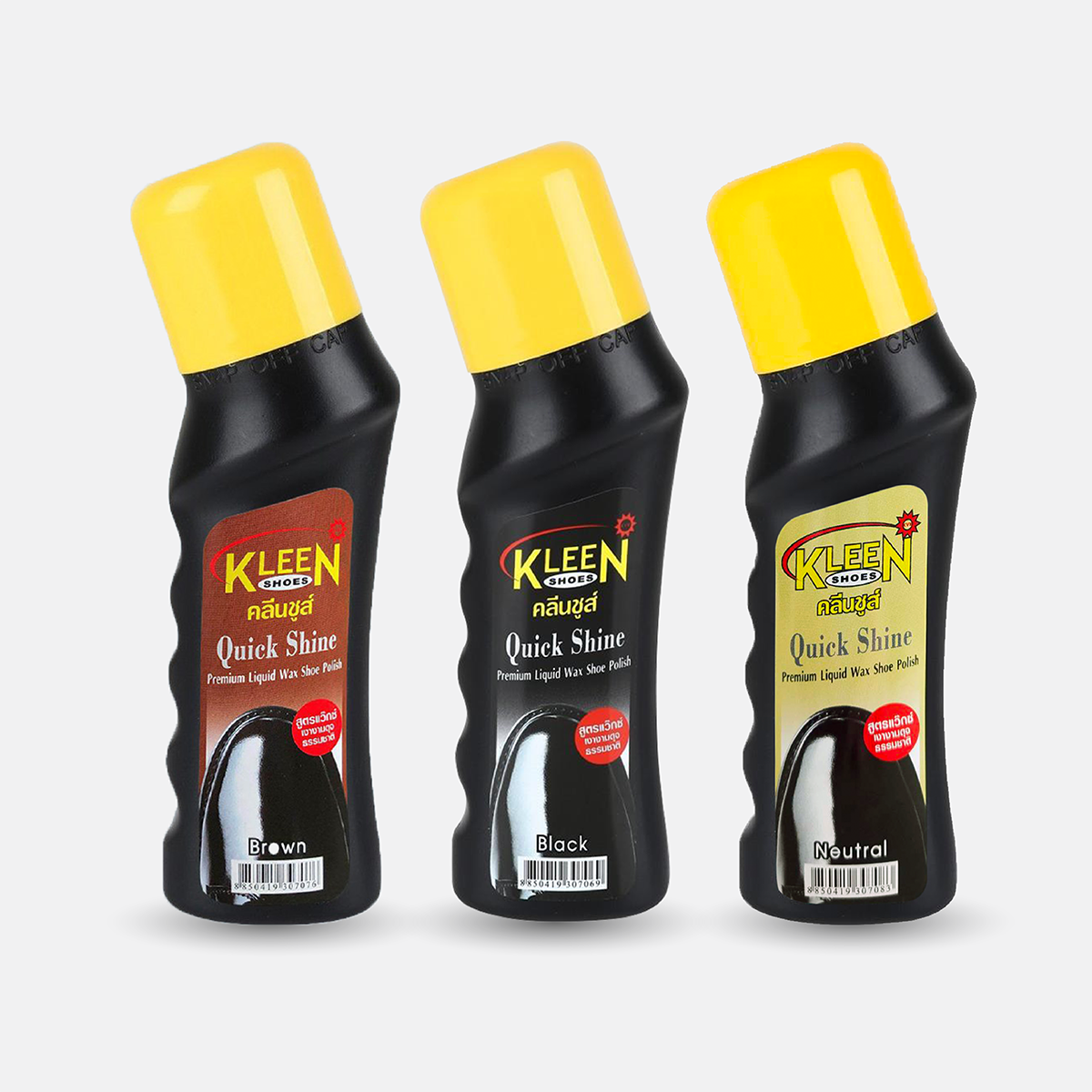 Kleen Shoes Quick Shine Premium Liquid Wax Shoe Polish