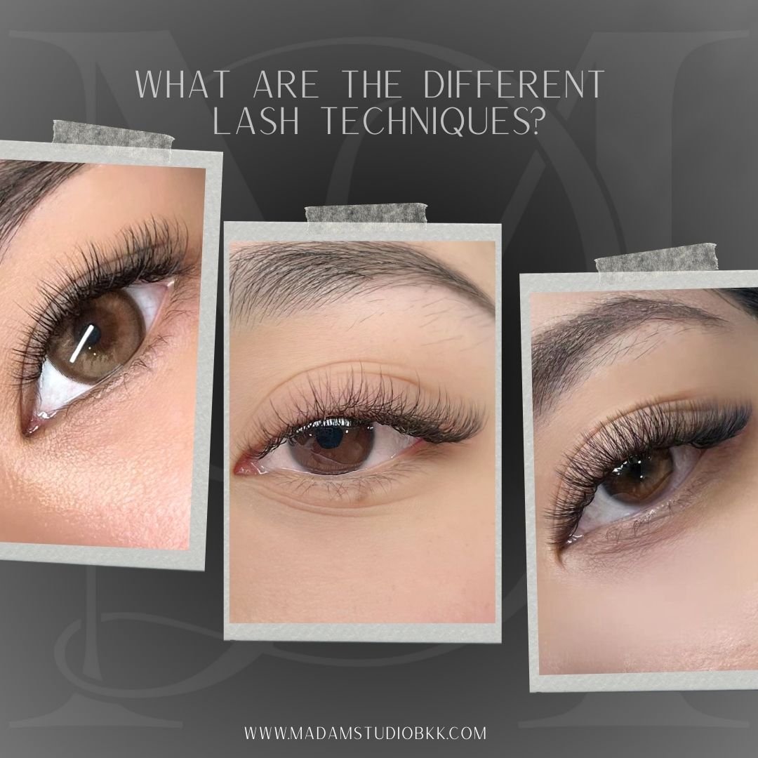 Different Types of Eyelash Extensions