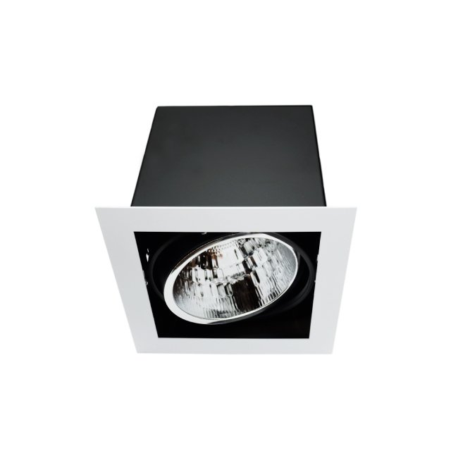 DNER DOWNLIGHT E27 RECESS MOUNTED SQUARE ADJUSTABLE