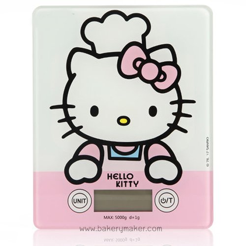 เครื่องชั่งดิจิตอลคิตตี้ Hello Kitty Electronic kitchen scales