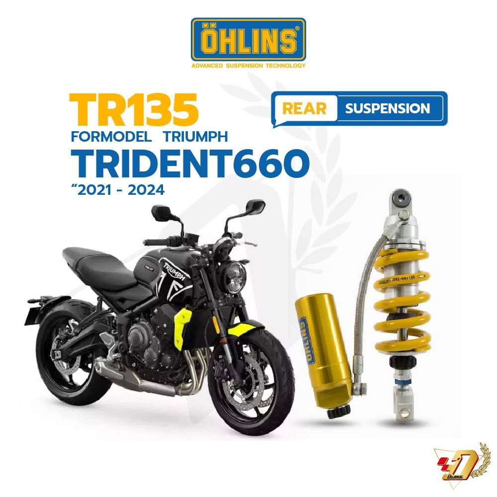 โช๊คหลัง OHLINS TR134 สำหรับ TRIDENT660