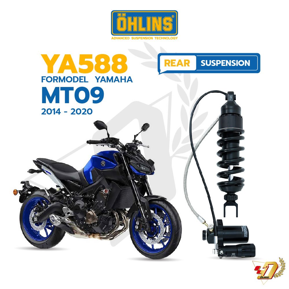 Rear Suspension OHLINS YA588 For MT-09 BLACK LINE