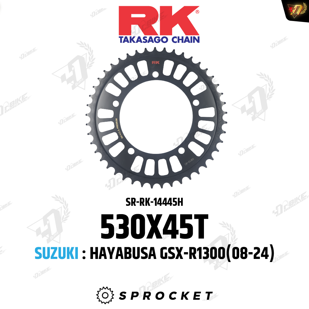 สเตอร์หลัง RK 530X45T สำหรับ HAYABUSA