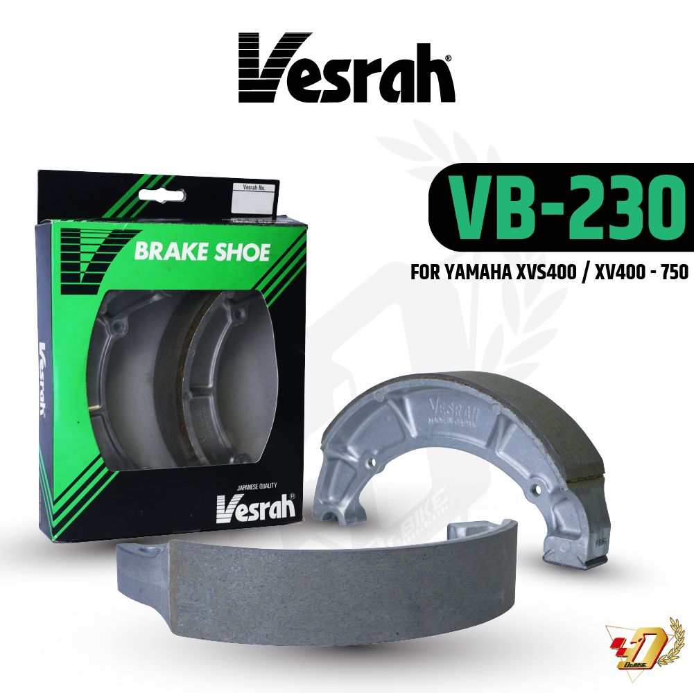 ดรัมเบรค Vesrah VB-230 สำหรับ YAMAHA XVS400 / XV400-750