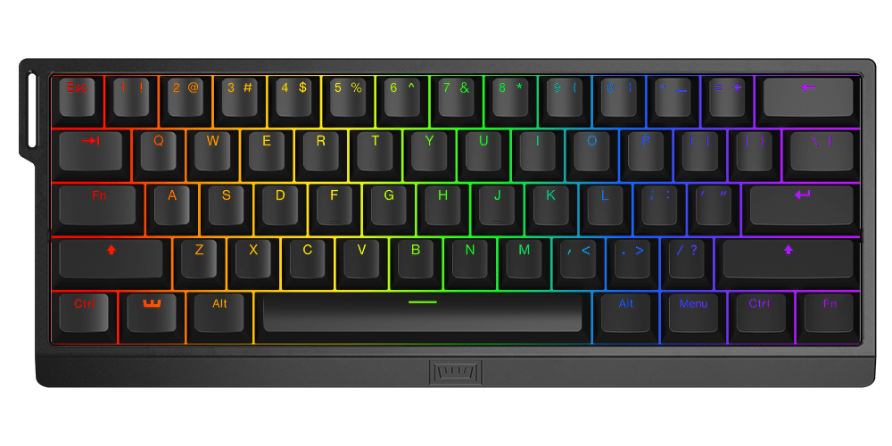 Wooting 60HE+ (full mod)