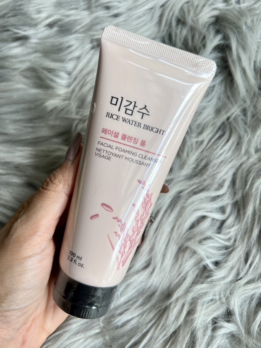 THEFACESHOP Facial Foaming Cleanser Rice Water Bright - brandnamechanchisa