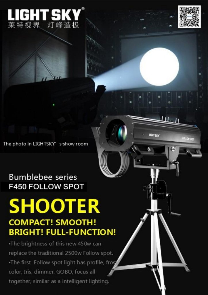 FOLLOW SPOTE 450W - tprojectlight