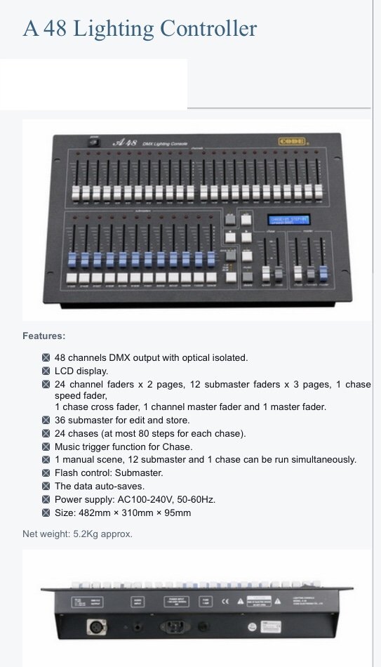 Code A48 - tprojectlight