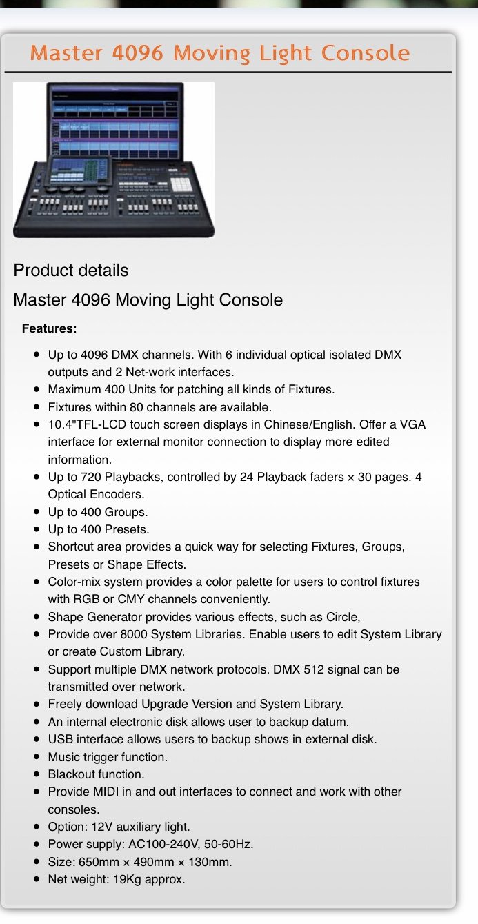 CODE MASTER 4096 - tprojectlight