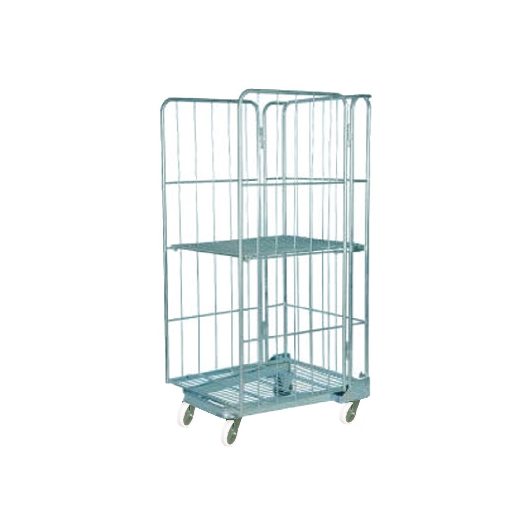 XE ĐẨY LỒNG THÉP 2 TẦNG 500KGS, xe châm hàng - HAPPY MOVE