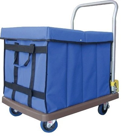 Xe đẩy hàng gấp gọn có thùng giữ nhiệt 150kg - Happy Move - happymoveonline