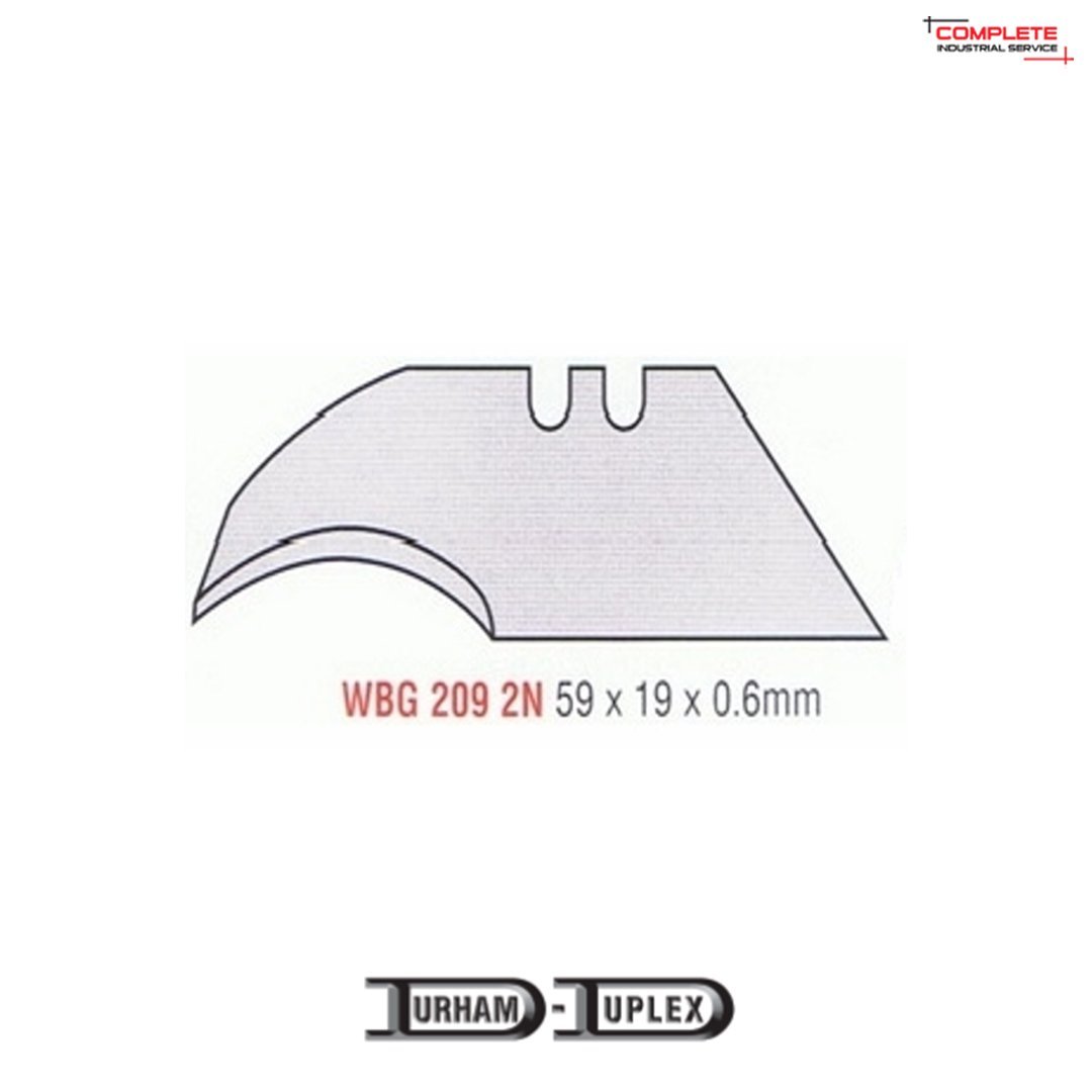 ใบมีดเซฟตี้ WBG209 MISE BLADE B209 004 D01 (100 ใบ/เเพ็ค)