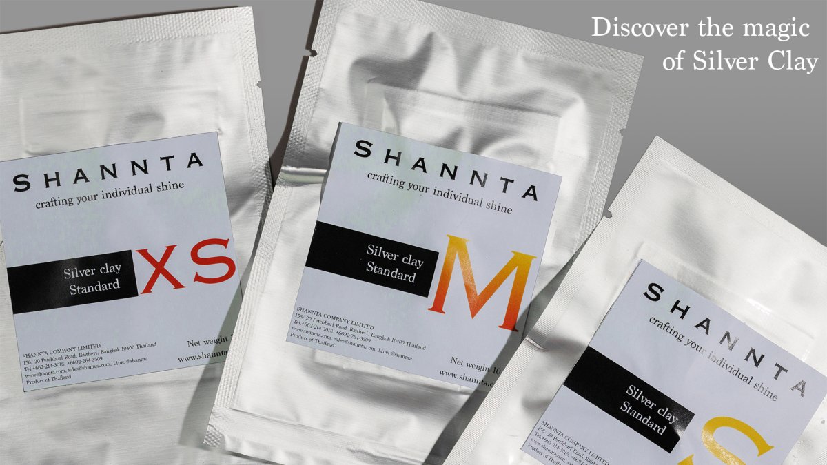 Shannta Silver Clay, a sculpting clay that transforms into 99.99% pure ...