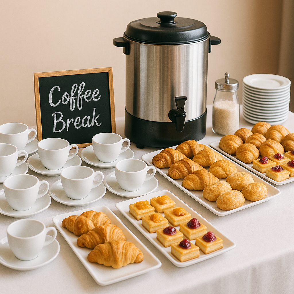 จัด Coffee Break Catering อย่างไรให้ประทับใจที่สุด