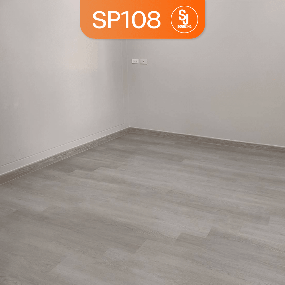 SP008 | SP108 พื้นไวนิล SPC ลายไม้ UNIX SCG สี Grey