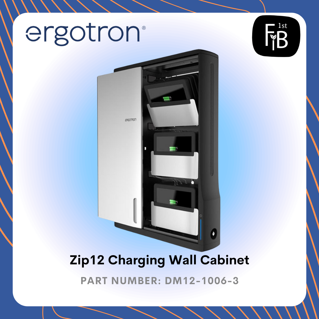 Ergotron Zip12 Charging Wall Cabinet