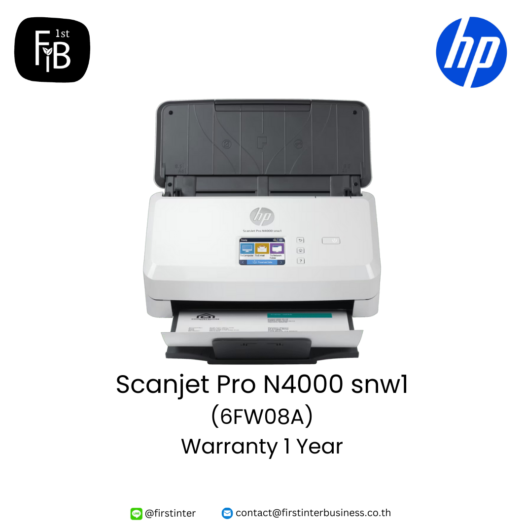 Scanjet Pro N4000 snw1 l HP Scanner สำหรับองค์กร