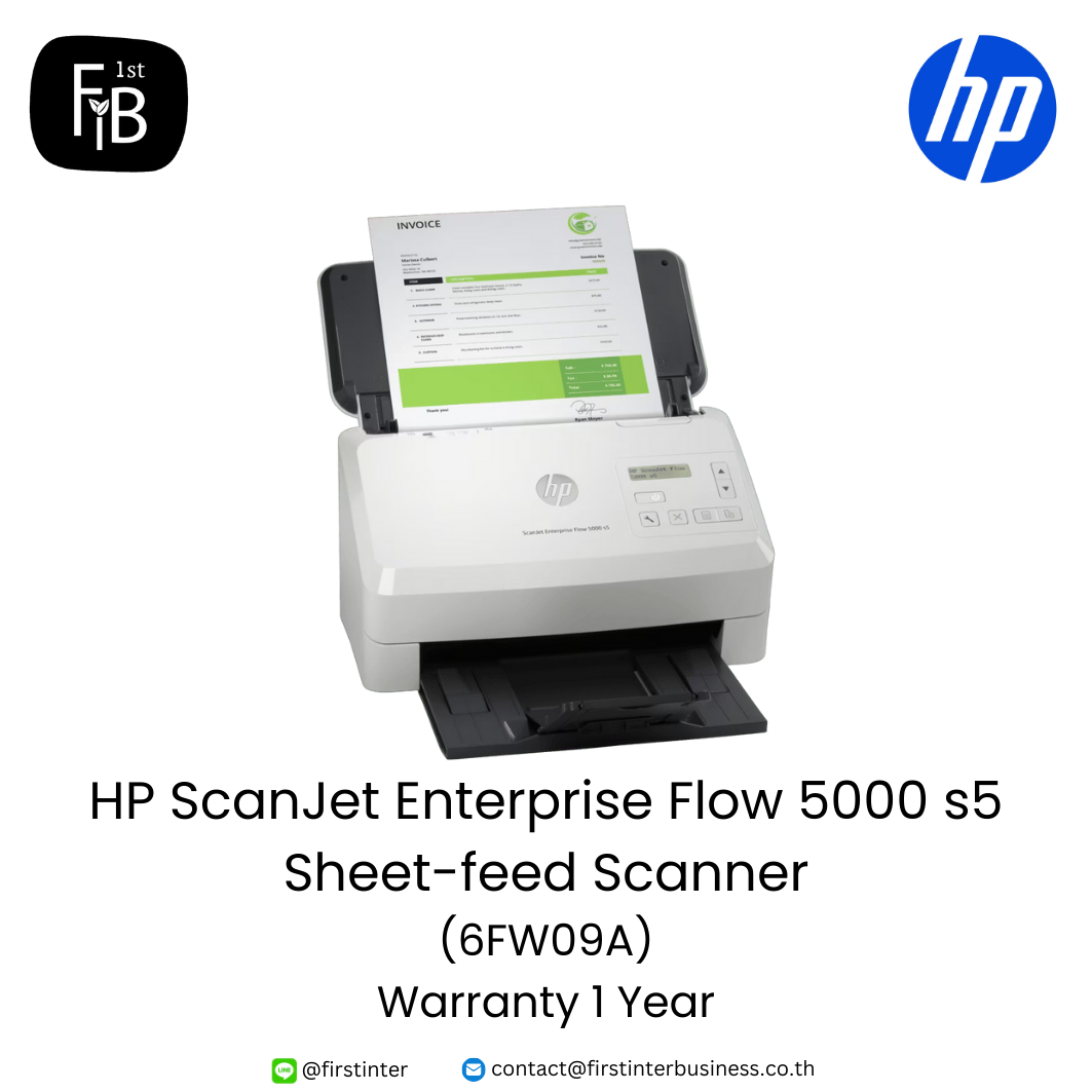 HP ScanJet Enterprise Flow 5000 s5 Sheet-feed Scanner l HP Scanner ...