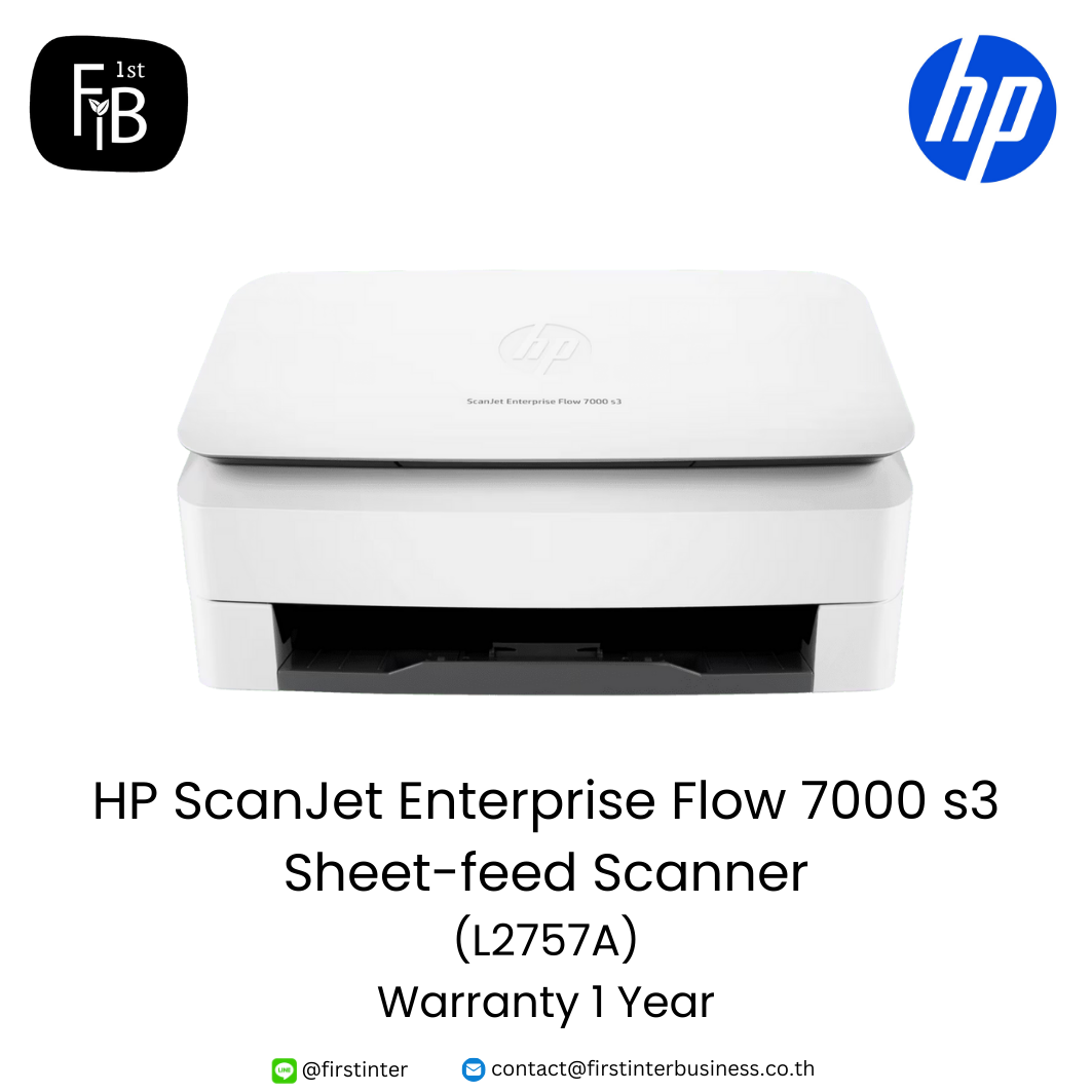 HP ScanJet Enterprise Flow 7000 s3 Sheet-feed Scanner l HP Scanner ...