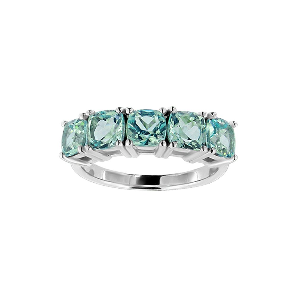 Sterling Silver Sky Blue Topaz Ring