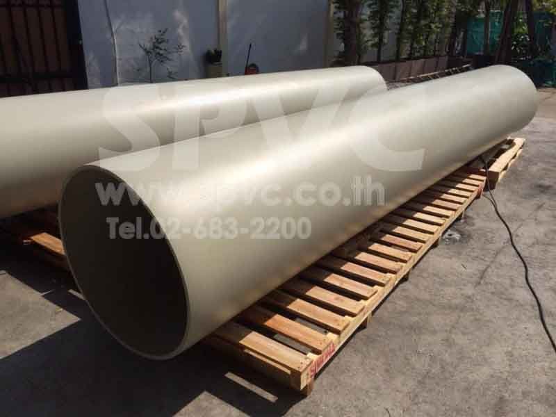 ท่อพีพี (PPH Pipe) ท่อทนสารเคมี ท่อน้ำ ท่อPPH ท่อลม ท่ออากาศ