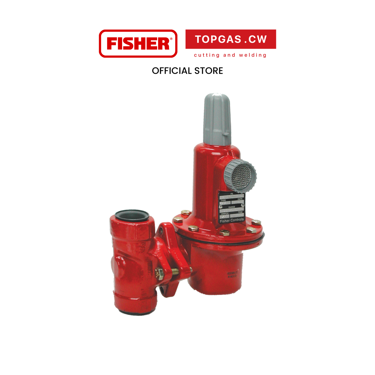 High Pressure Regulator FISHER 627 topgascw