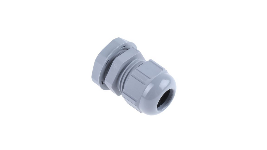 Cable gland; ST-M 25x1.5 light grey + Locknut GMP-GL-M25x1.5 Li