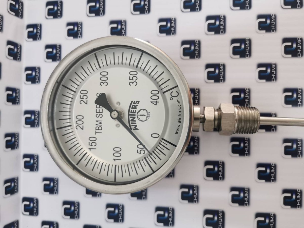 WINTERS All Stainless Steel Bi-Metal Thermometer - chumathailand