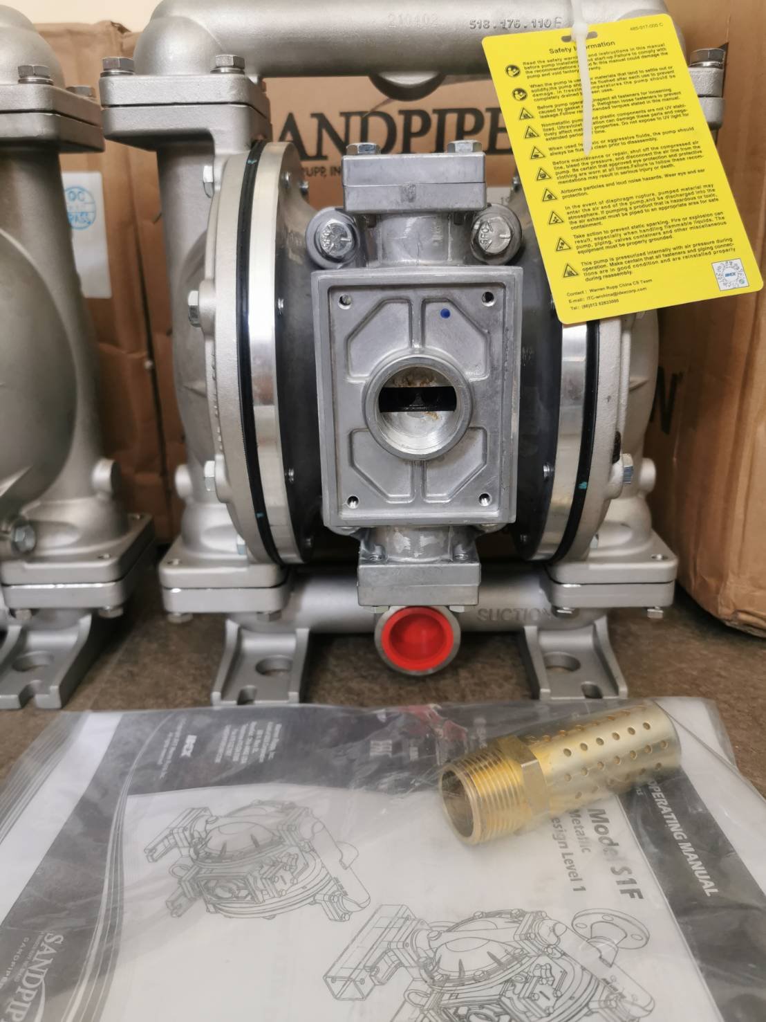 Diaphragm Pump, Sandpiper, S1FB1SGSANS600