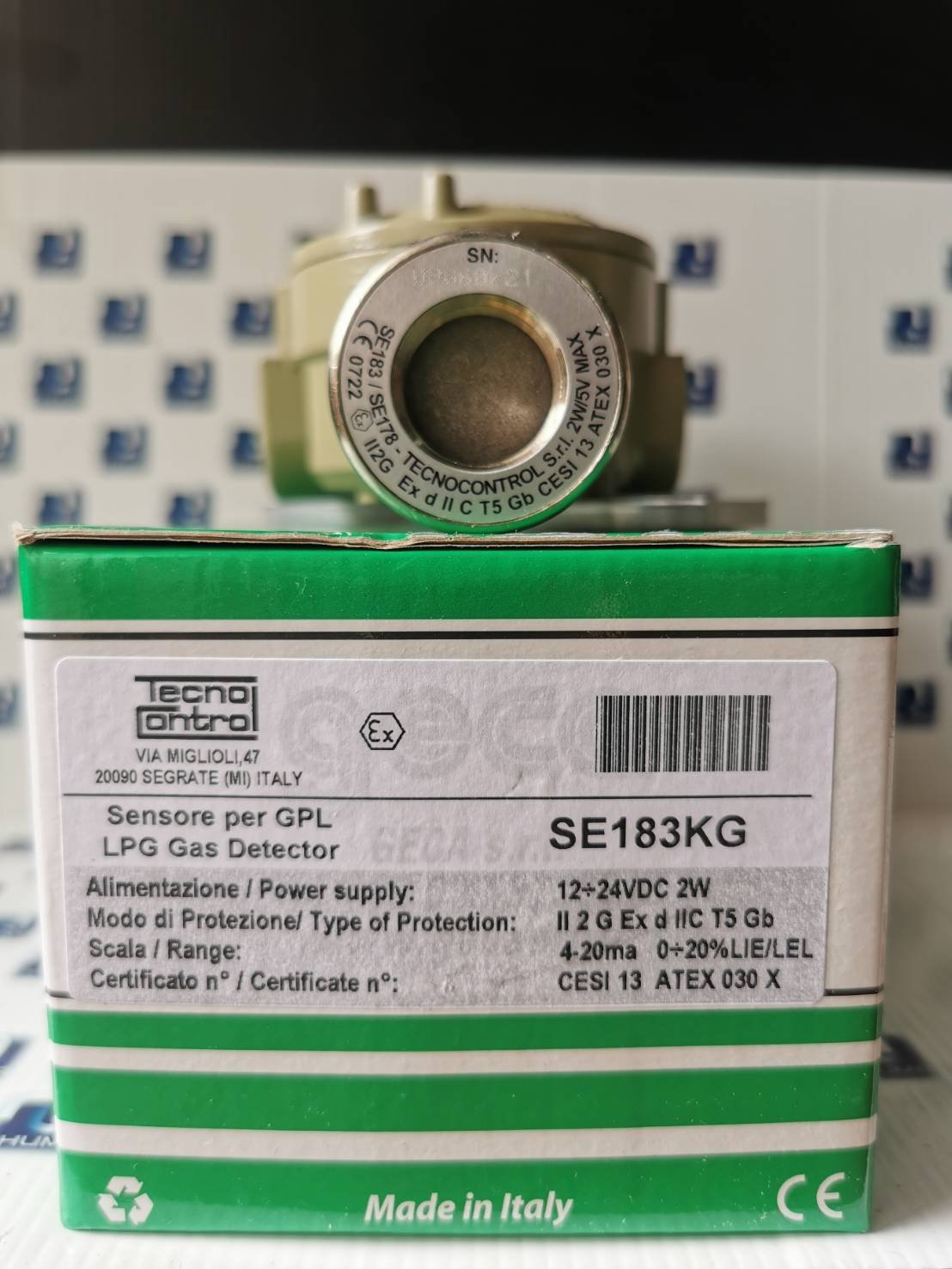 Tecno Control, geca, Sensor, SE183KG